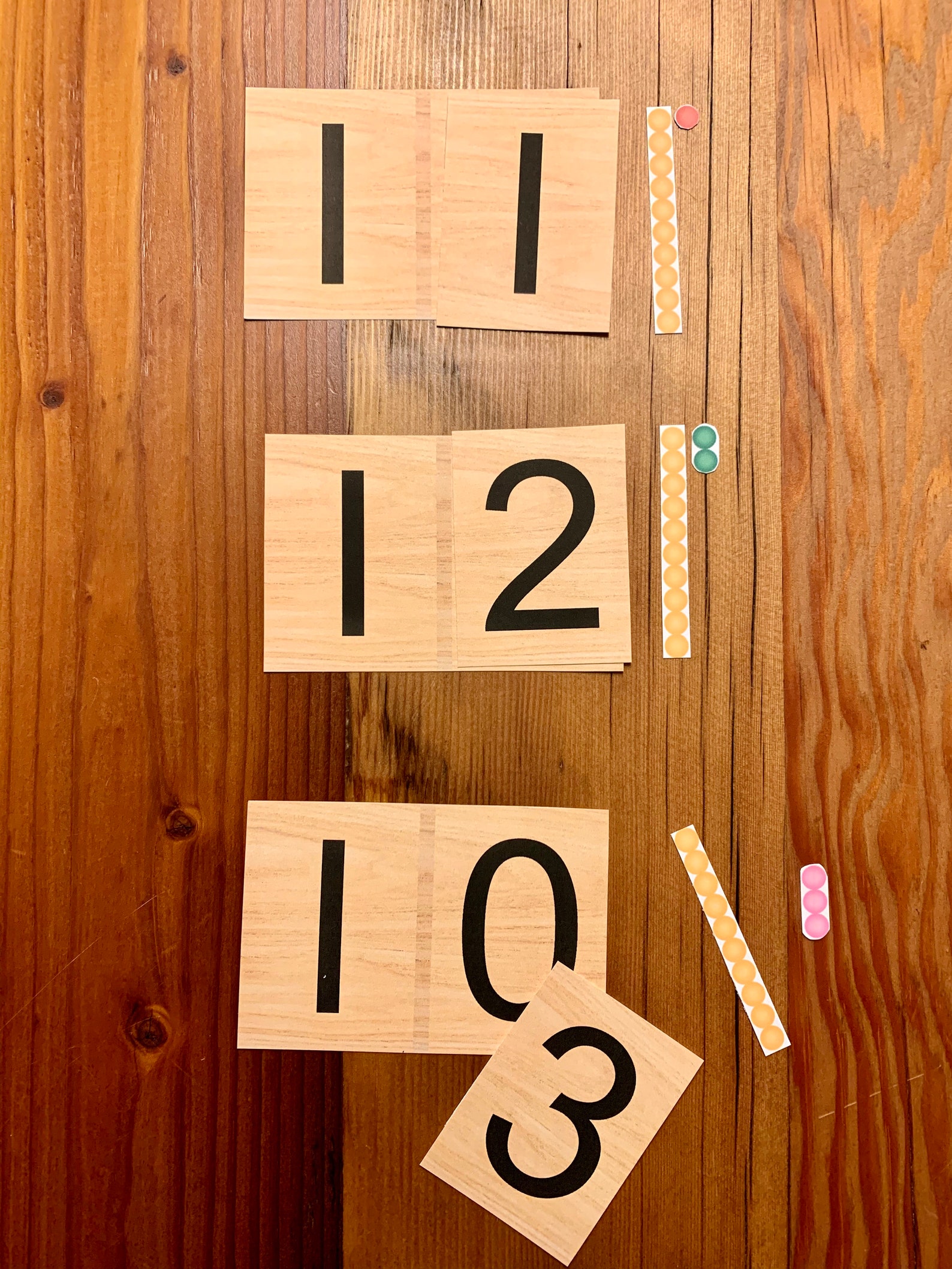 Teens Boards and Beads, Montessori Teens Material, Small Bead Stair ...