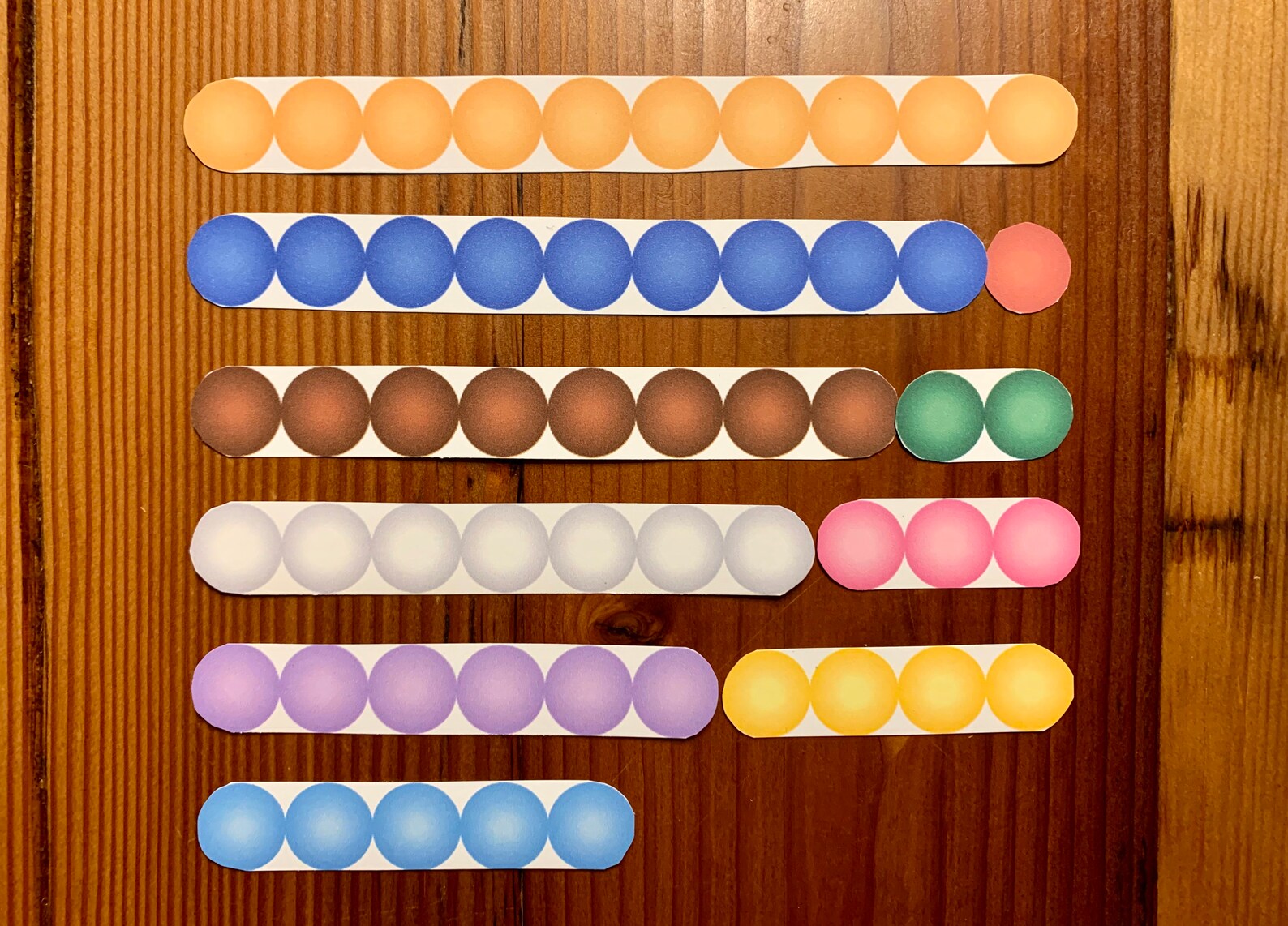 Teens Boards and Beads Montessori Teens Material Small Bead - Etsy