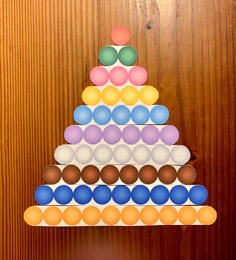 Teens Boards and Beads, Montessori Teens Material, Small Bead Stair ...