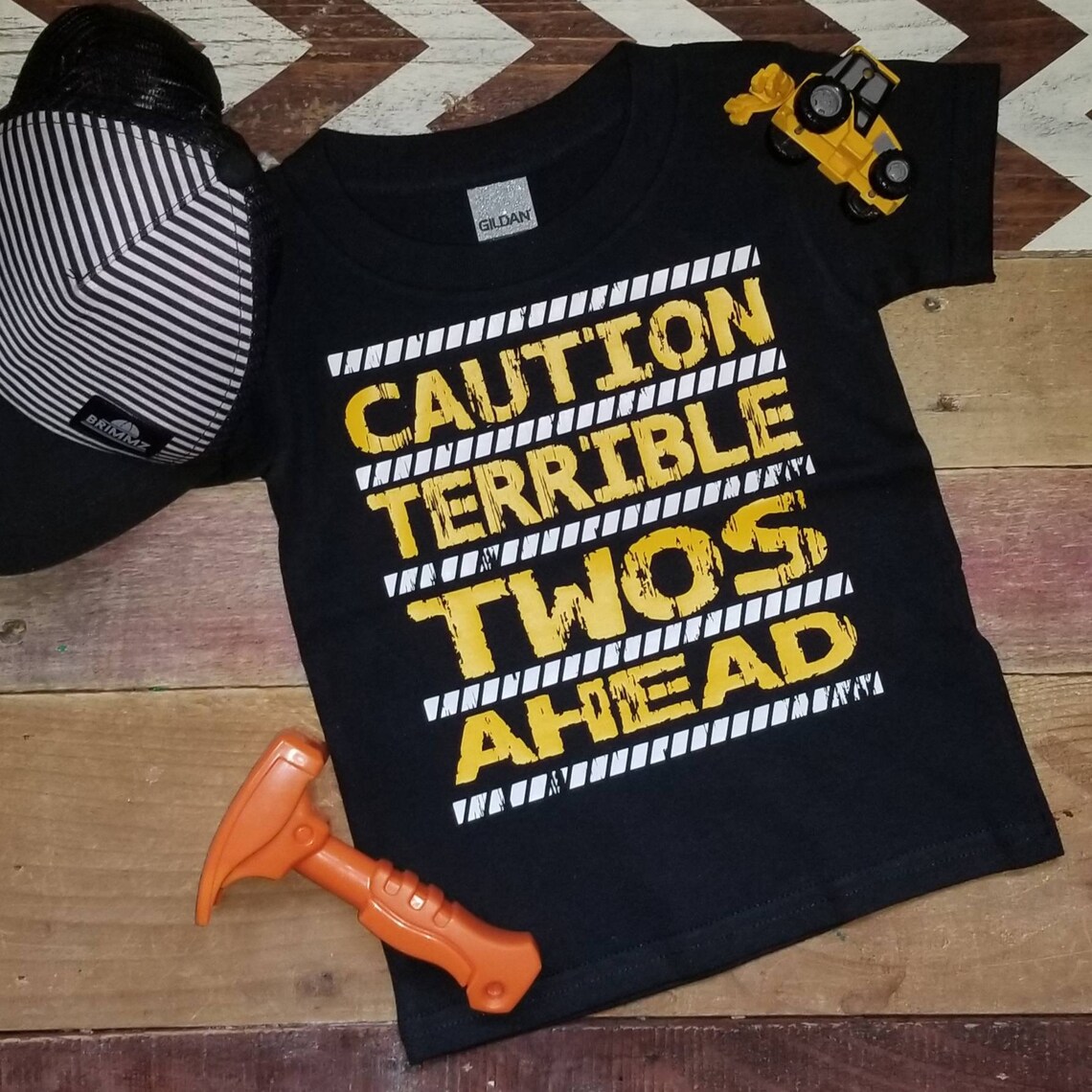 Caution Terrible Twos Ahead Tee | Etsy