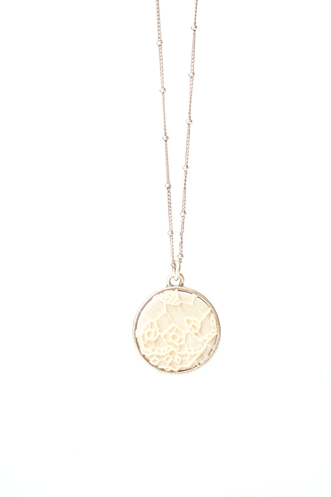 Your Lace Necklace. Custom Keepsake Pendant Made From Wedding | Etsy