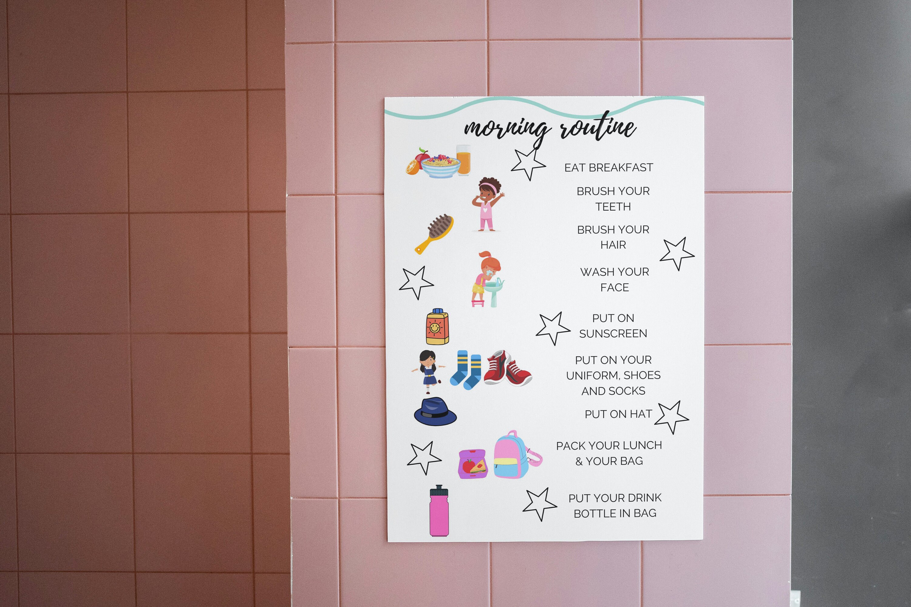 Printable Get Ready for School Checklist - Etsy