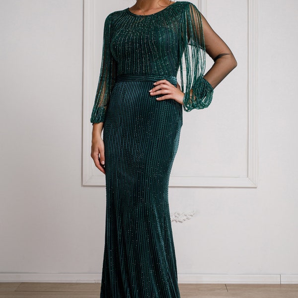 Mother of the Bride Velvet Dress - Etsy