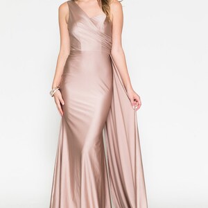 Stretch Fitted Mother of the Bride Dress/long Mother of the - Etsy