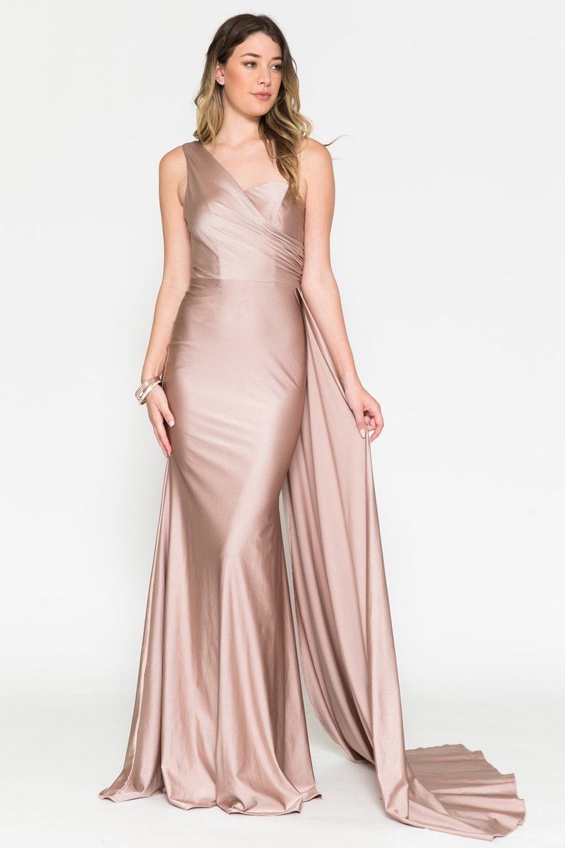 Stretch Fitted Mother of the Bride Dress/long Mother of the - Etsy