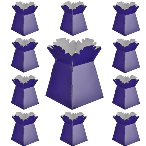 Living Vases Florist Bouquet Box Flower Plant Aqua Sweet Boxes - Etsy