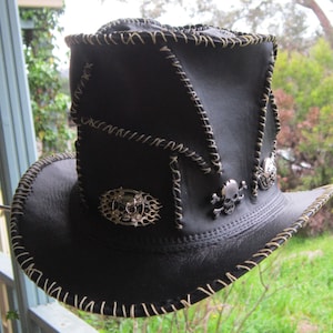 Black Leather Guns 'n Roses Heavy Metal Band Gothic Steampunk Ashba ...