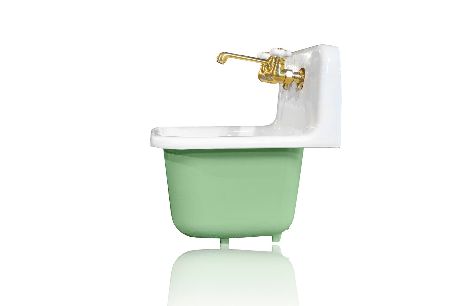 Vintage Style Deep Utility Sink Antique Inspired High Back - Etsy