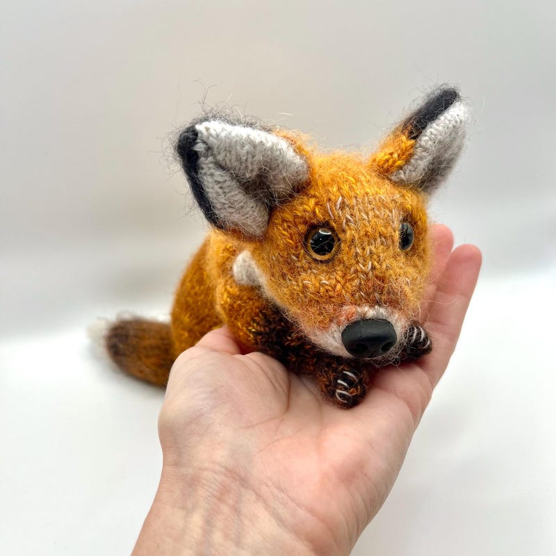 Realistic Toy Foxes - Etsy UK