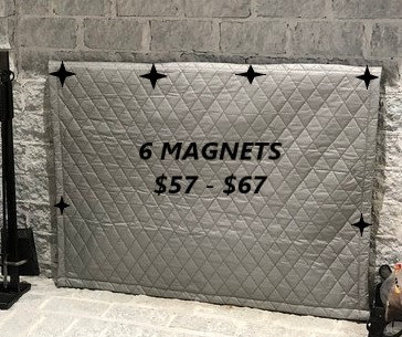 Fireplace Draft Cover CUSTOM MADE (your Fireplace Dimensions) With ...