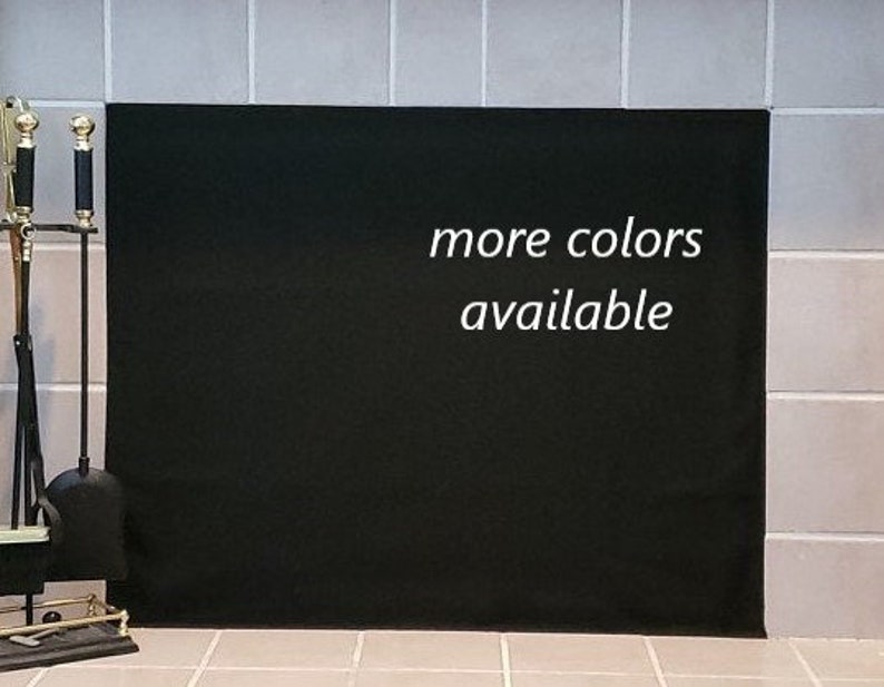 Fireplace Draft Cover CUSTOM MADE your Fireplace Dimensions - Etsy