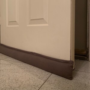 Door Draft Stopper Made of Felt Fabric With 4 Magnets or 4 Adhesive ...