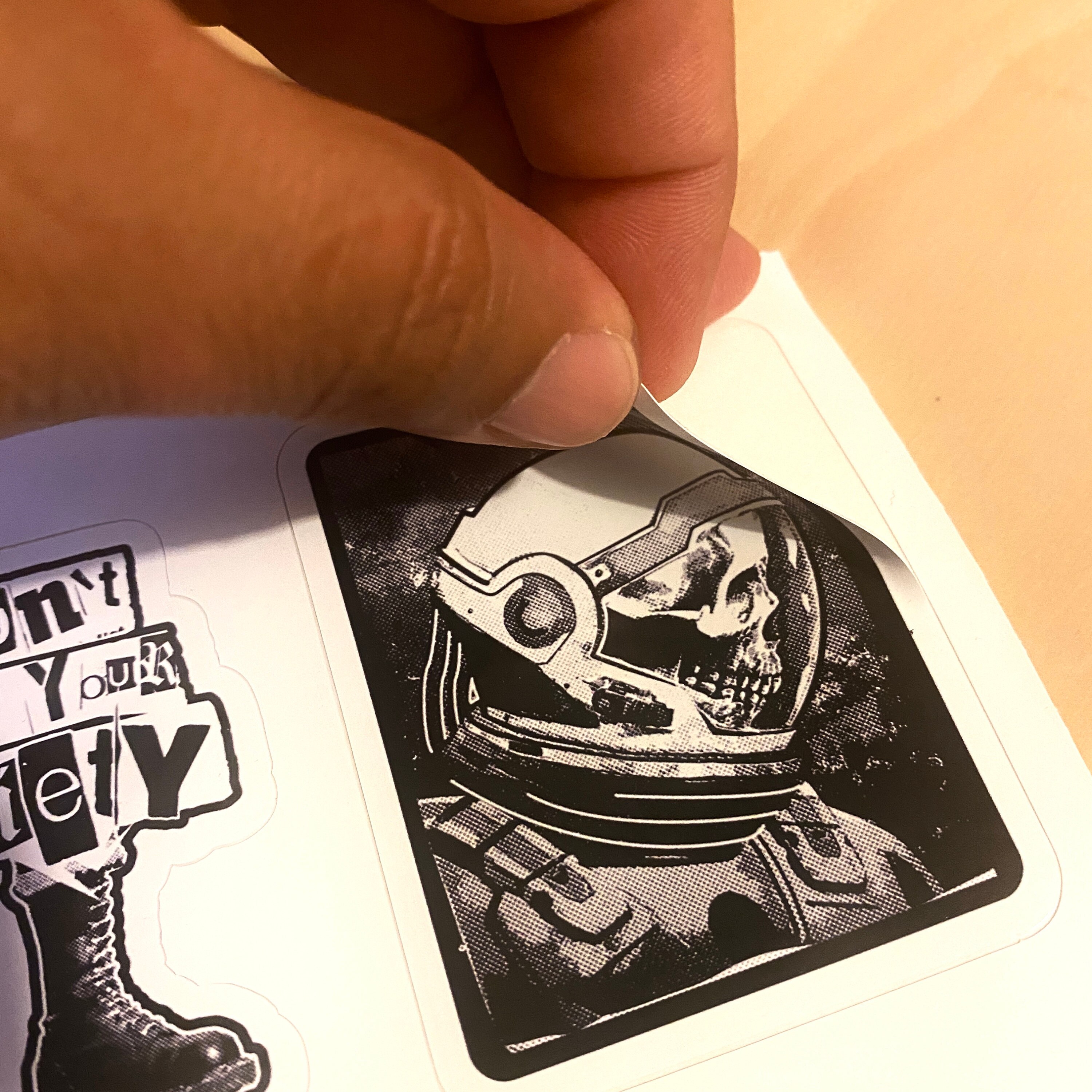 Dark Art Sticker Pack 4 Stickers Stickers Sheet Dead No | Etsy