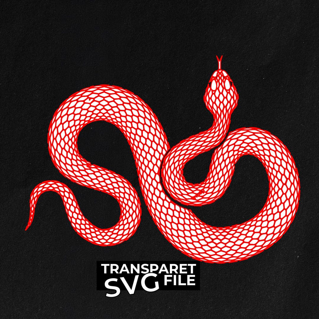 The Snake SVG, Halloween Digital Download, Cricut, Silhouette, Unique ...