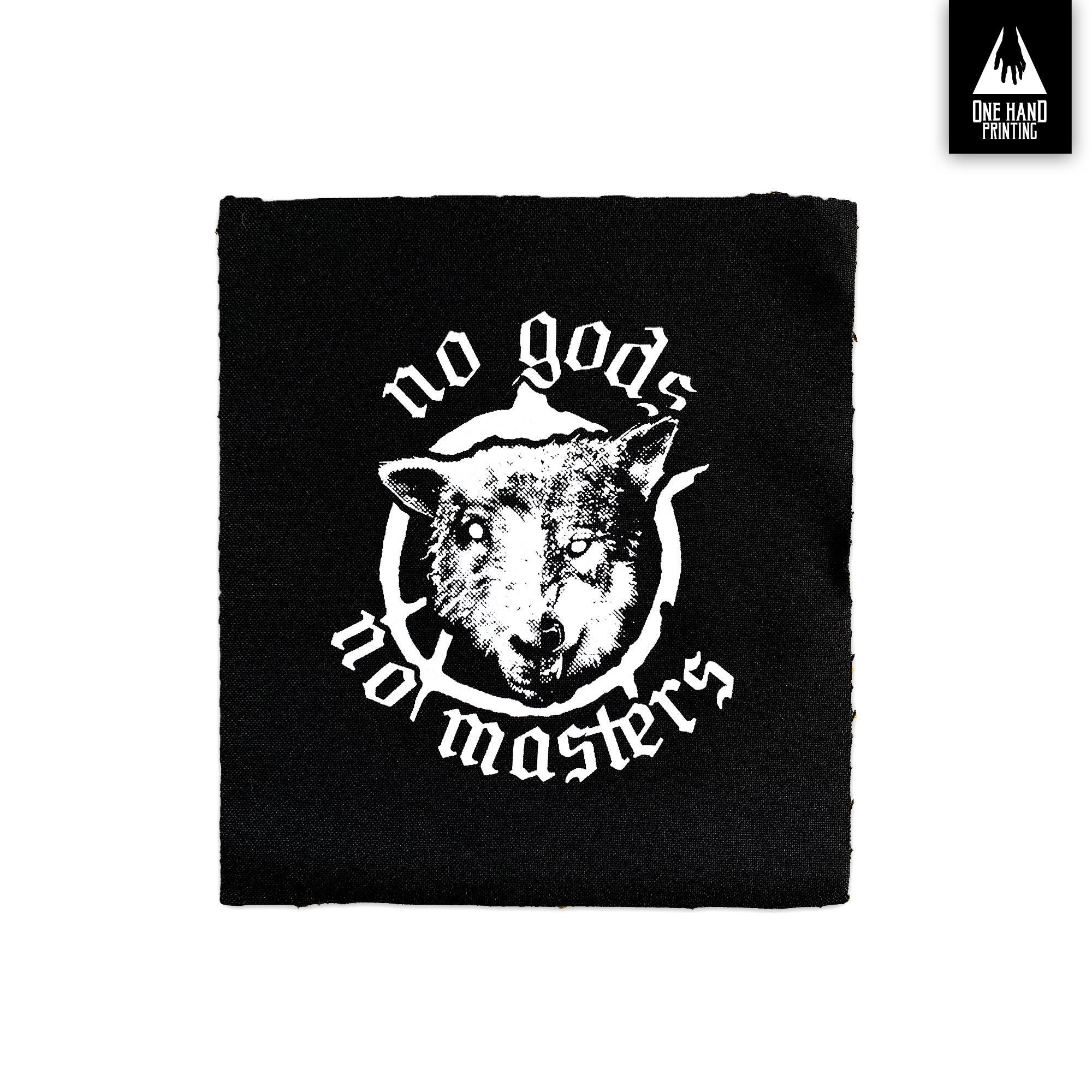 No Gods No Masters Patch Punk Patch Patches Punk Patches | Etsy