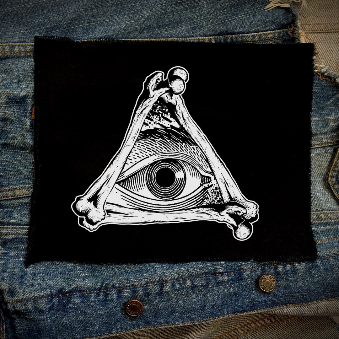 Third Eye Patch, Punk, Patches, Sew on Patch, Punk Accessories, Punk ...