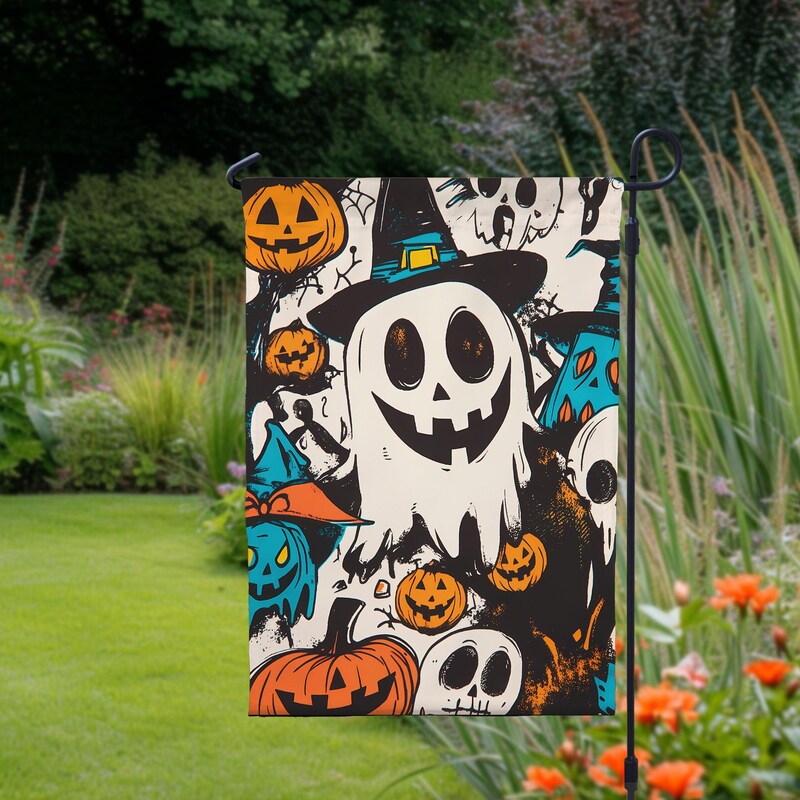 Halloween Flags - Etsy