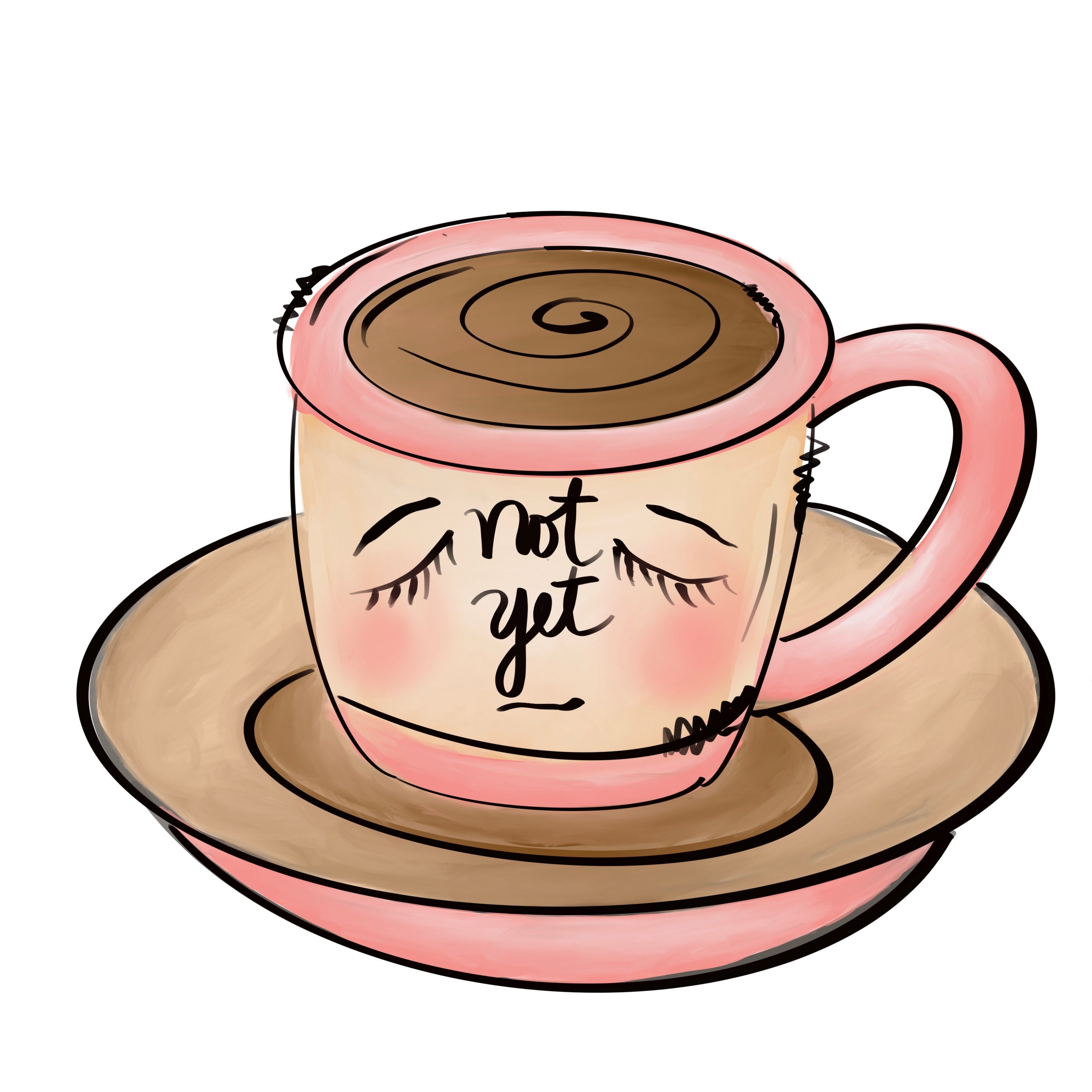 Tumblr Coffee Drawing