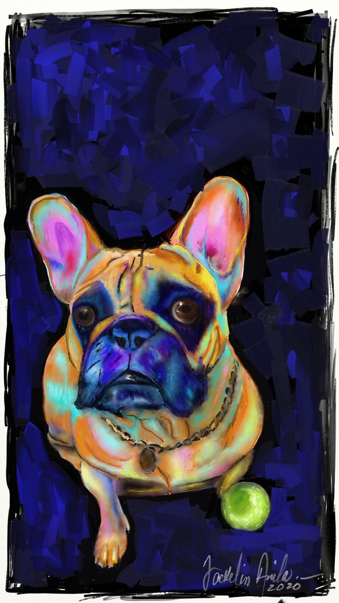 Personalized Pet Drawing, Detailed Pet Portrait From Photo, Pet ...