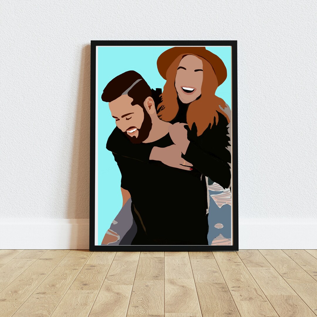 Custom Best Friend Portrait,custom Faceless Portrait, Custom Faceless ...