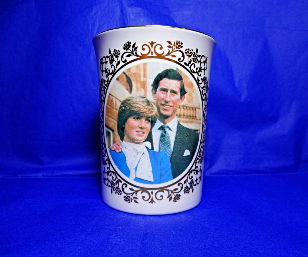 Royal Betrothal Beaker, Caverswall England, Lady Diana, Royal ...