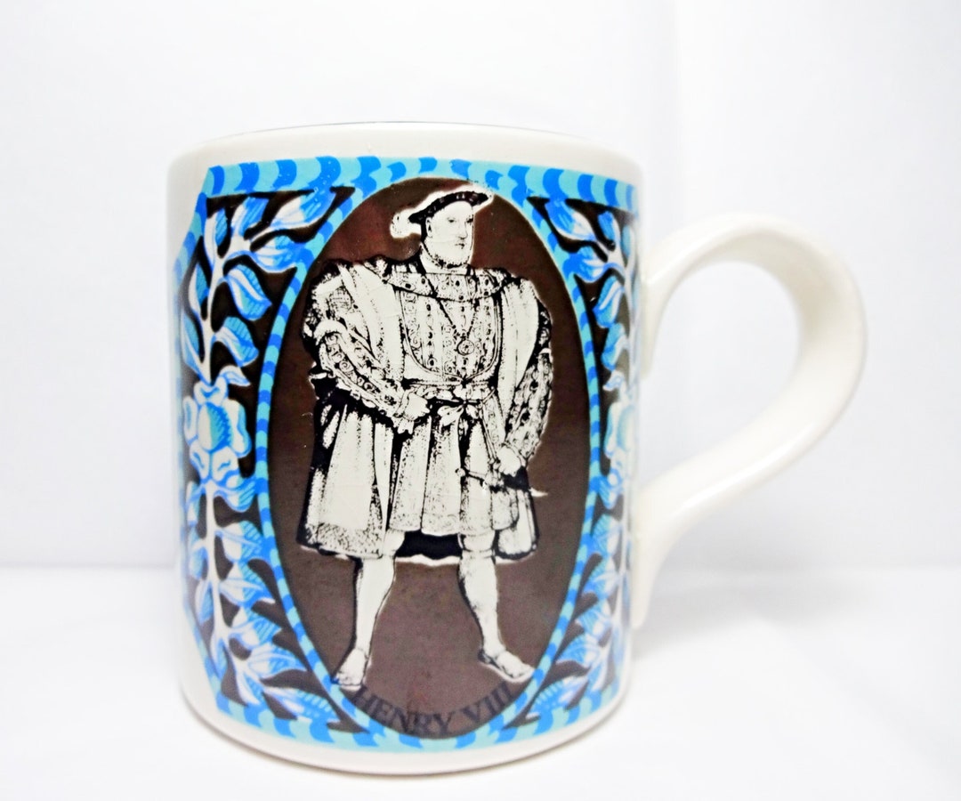 King Henry VIII and His 6 Wives, Boncath Pottery, Royal Mug, Wife of ...