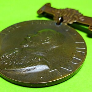 King George V, Frank Ransom Medal, the King's Medal, Antique Royal ...