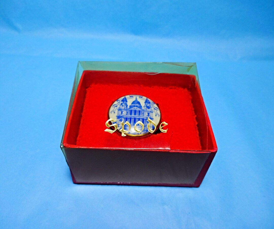 Spode China, Tiny Lidded Trinket Box, 1981 Royal Wedding Souvenir, St ...