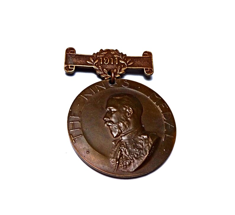 King George V Frank Ransom Medal the King's Medal - Etsy