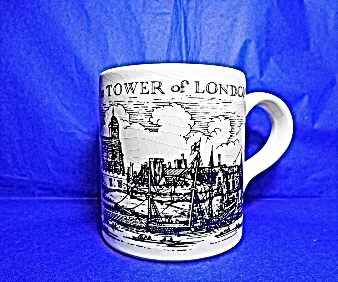 The Tower of London Boncath Pottery Vintage Coffee Mug Dorn - Etsy