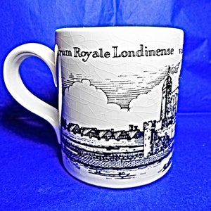 The Tower of London, Boncath Pottery, Vintage Coffee Mug, Dorn Williams ...