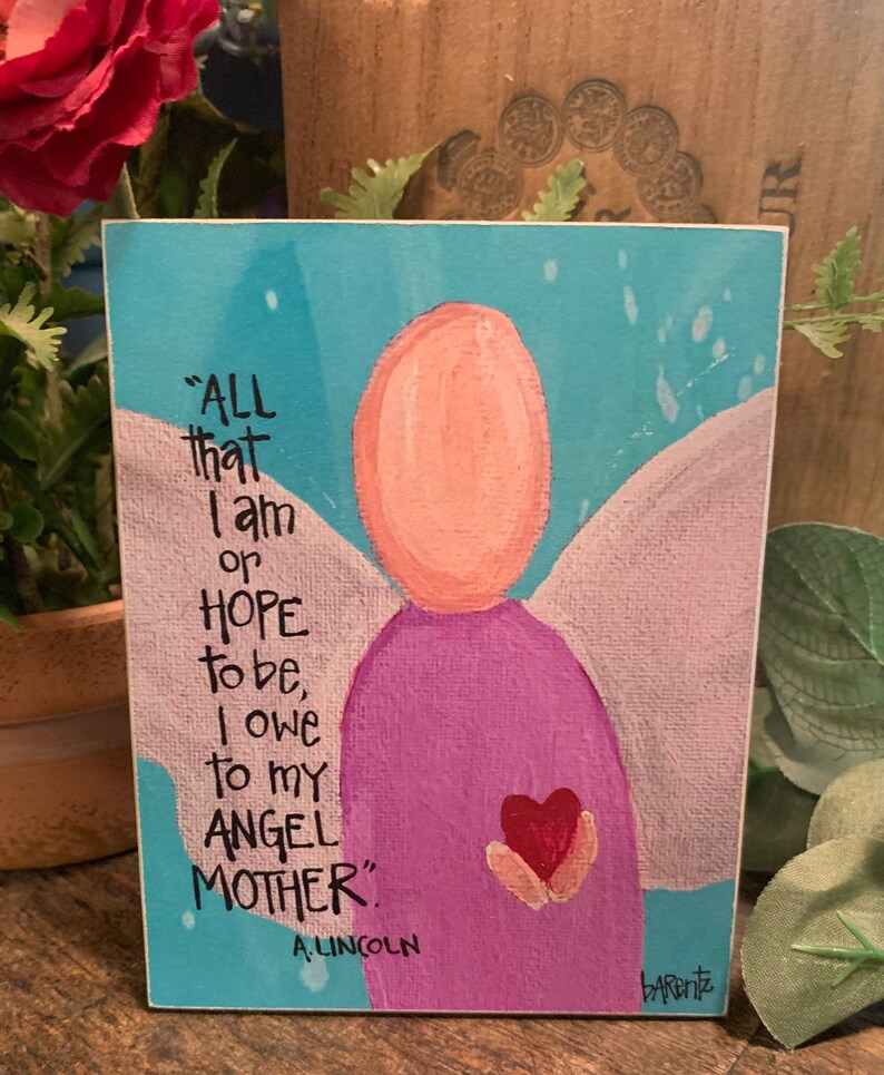 Angel Mother Magnet - Etsy