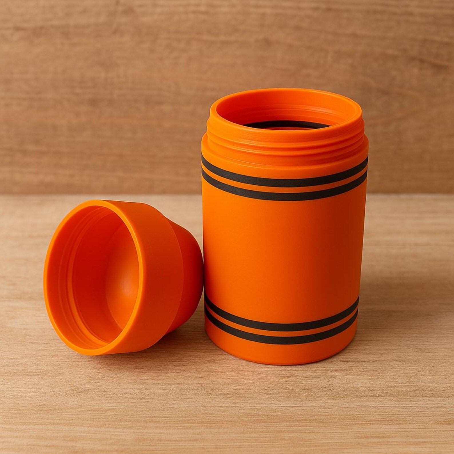 Crayon Travel Case – Crayon-shaped Holder (fits 24 Standard Crayons ...