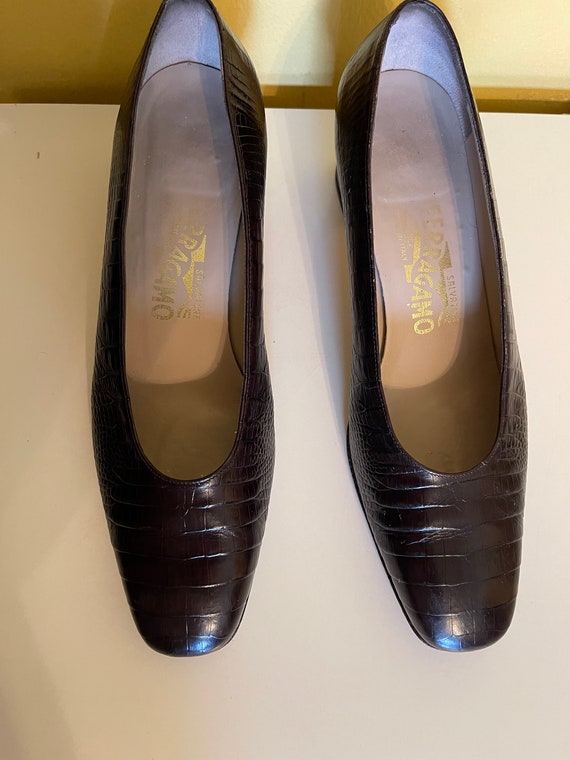 80s leather pumps - Gem