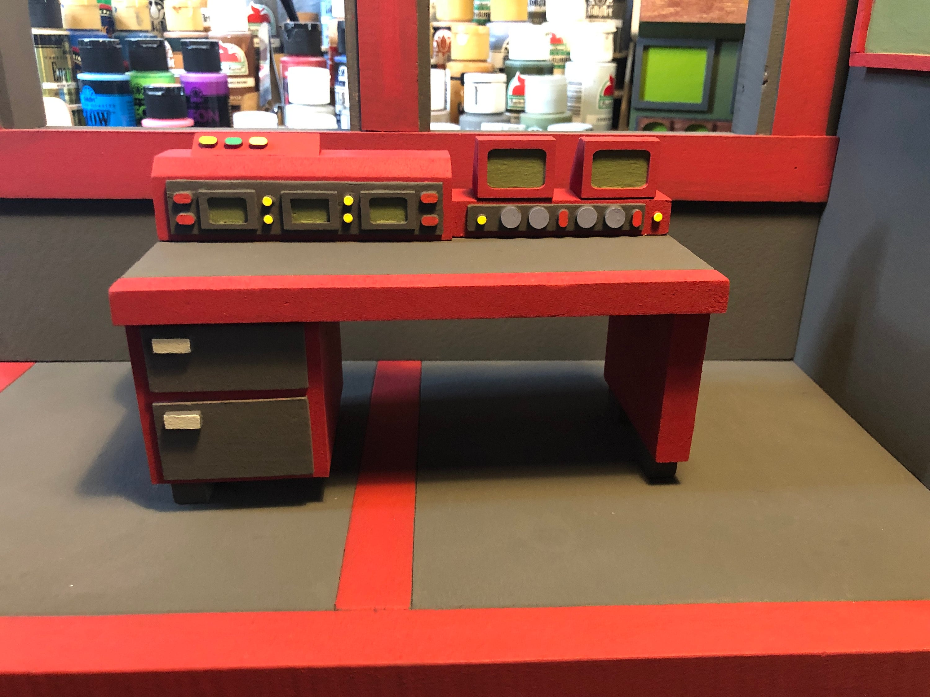 Sci-fi Desk/workbench Prop for 1:12 Actionfigures - Etsy