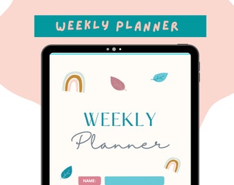 Digital Bullet Journal: Weekly Planner - Etsy