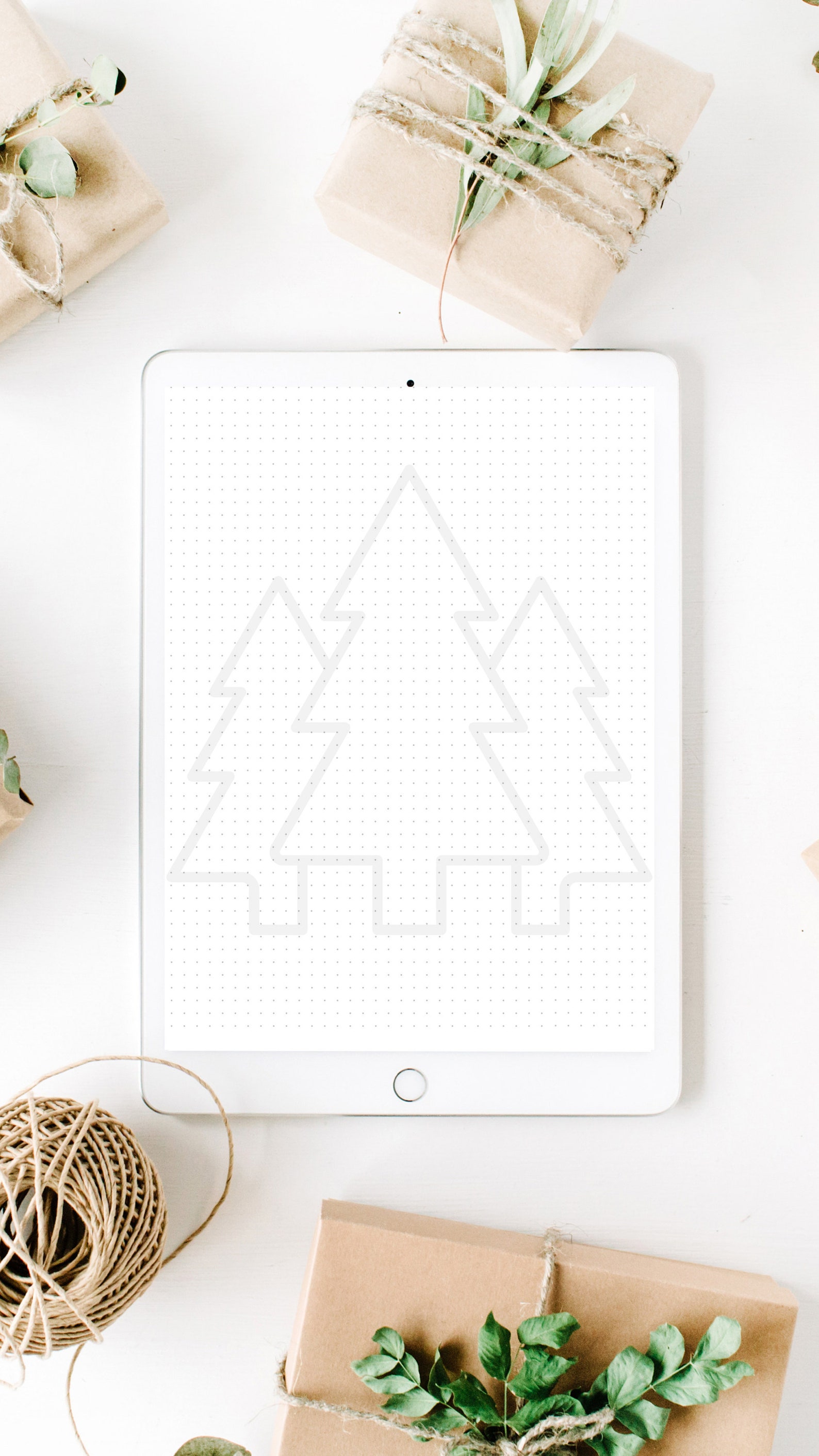 Winter Digital Bullet Journal - Etsy