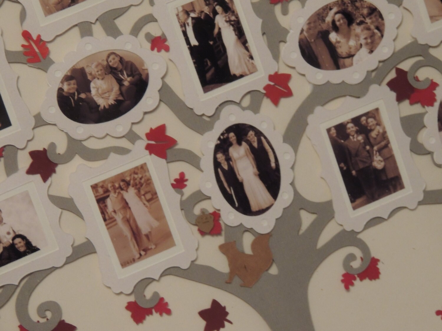 Photo Tree Frames Family Tree Gifts Photo Gifts Shadow Box - Etsy UK