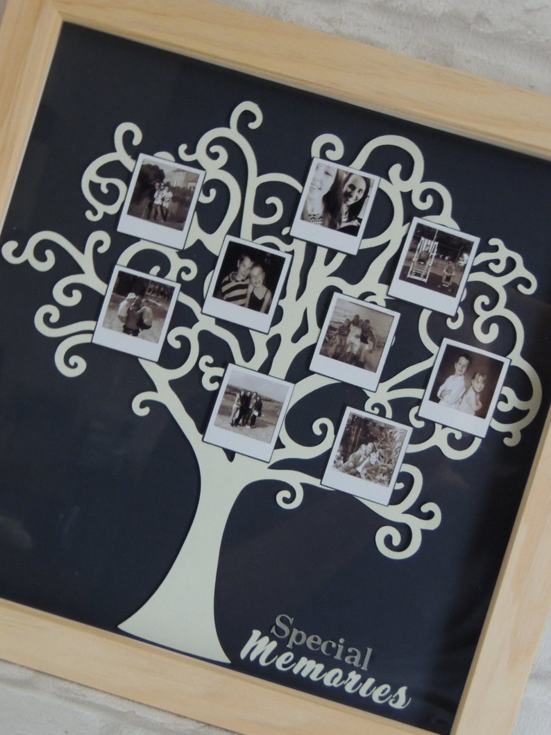 Photo Tree Frames Retro Tree Design Family Tree Gifts Photo - Etsy UK