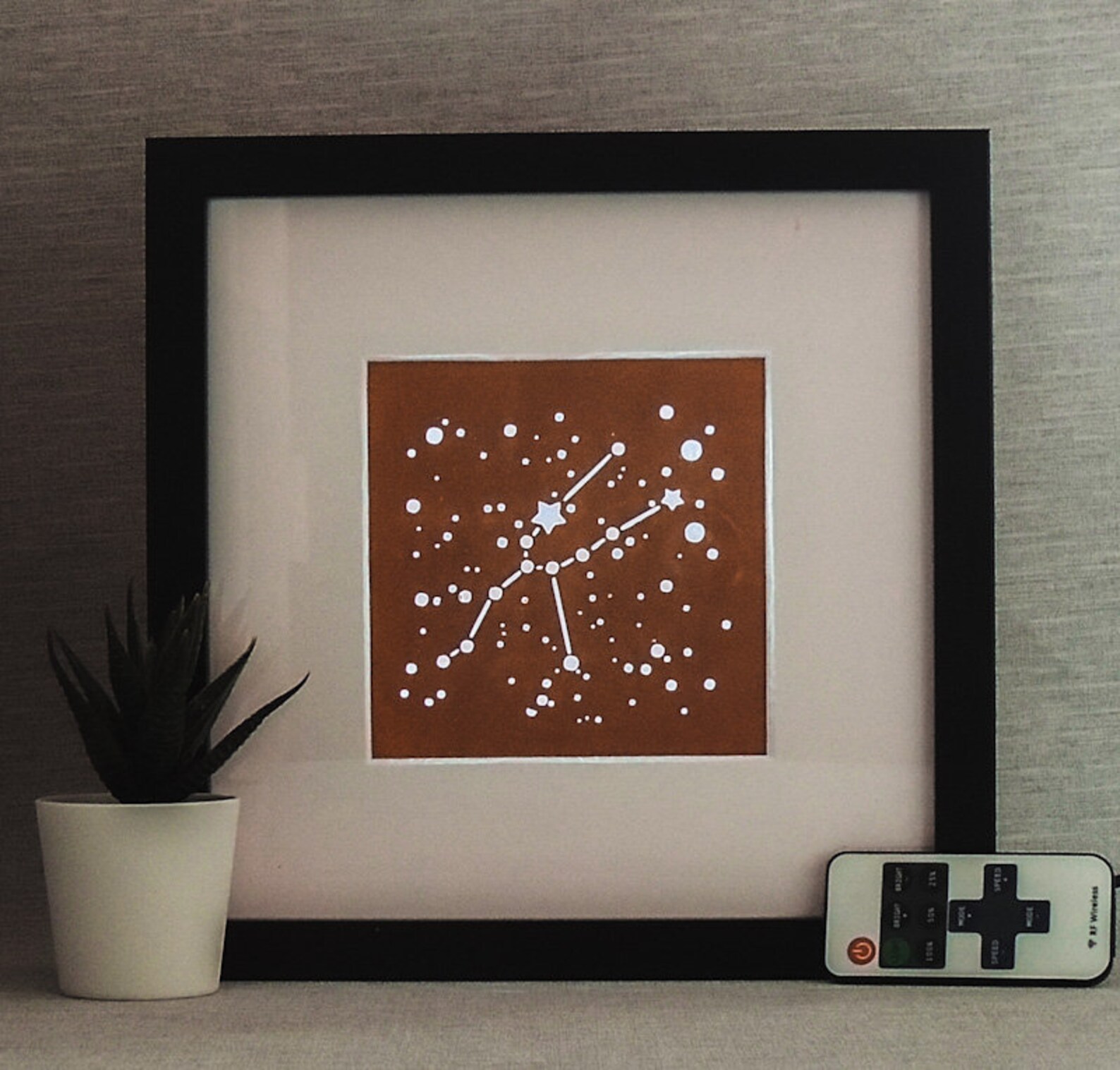 Star Constellation LED Light Frame - Etsy