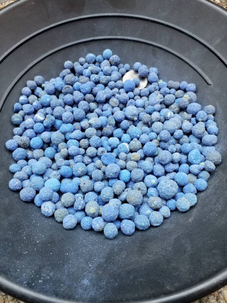 Blue Azurite Blueberry Nodule From Utah - Etsy