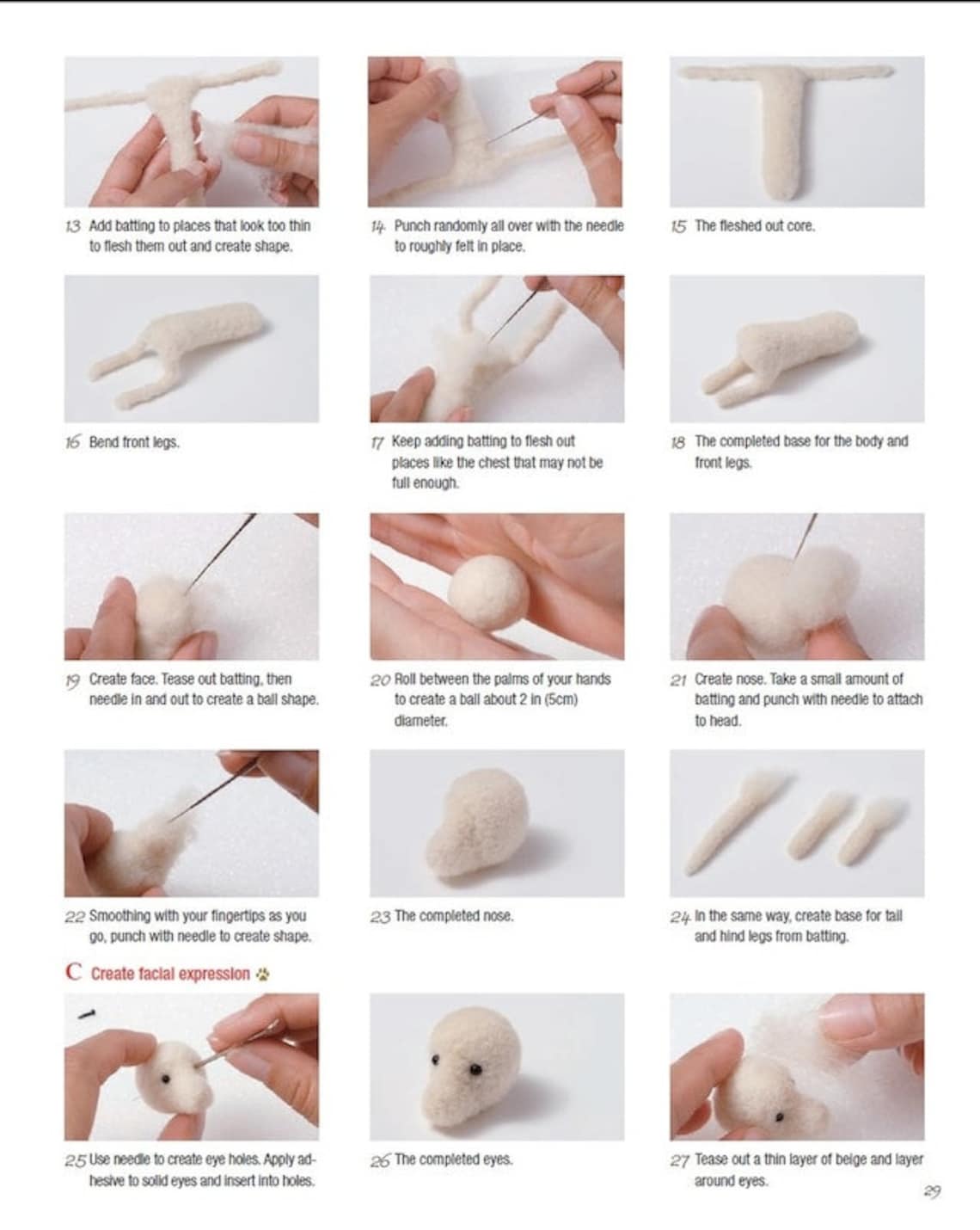 Adorable Felted Animals Needle Felting Book | Etsy