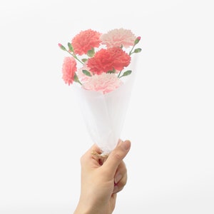 Appree Korea - Sticky Notes - Pink Carnation (large Pack) - Etsy