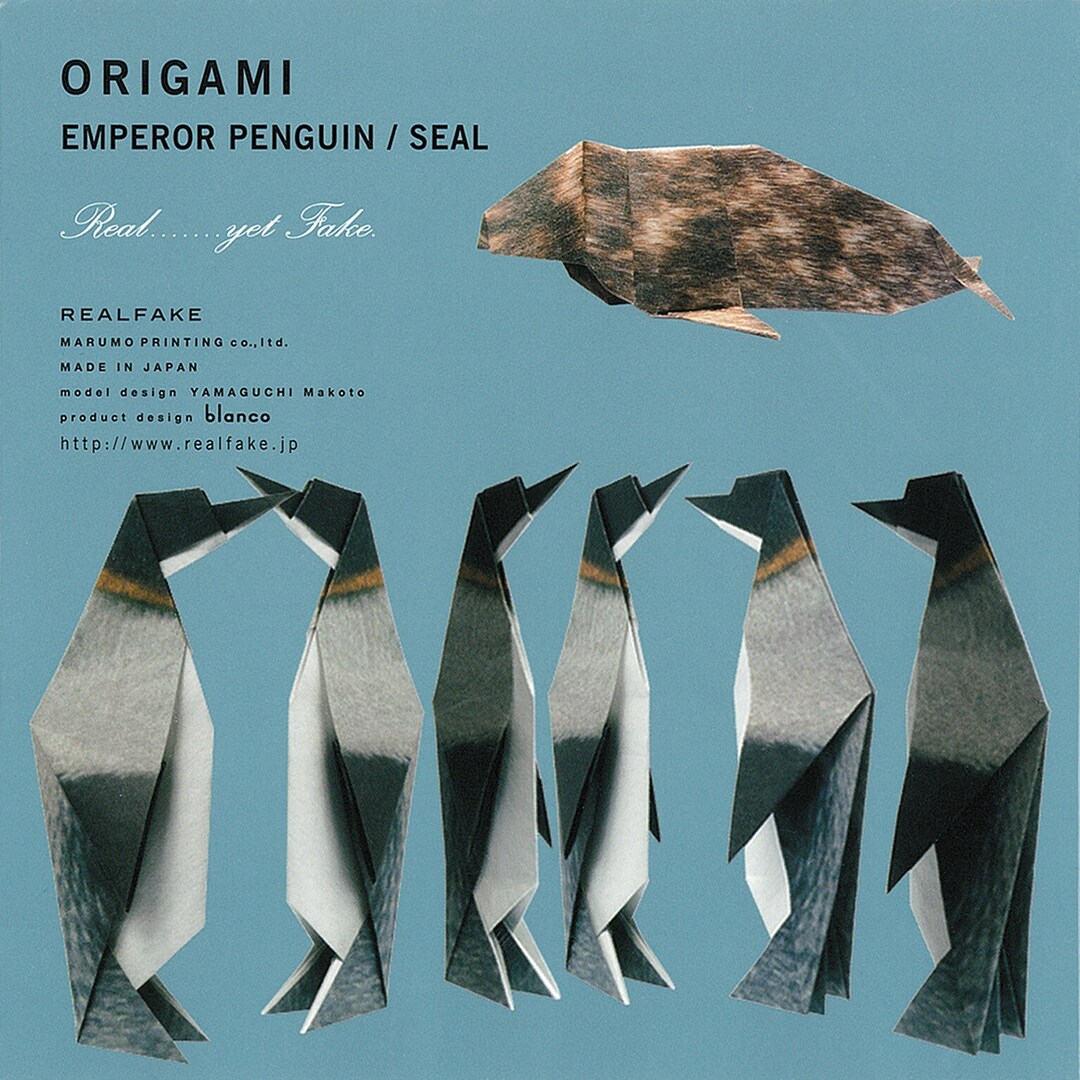 Marumo Origami Kit - Emperor Penguin & Seal - Etsy UK