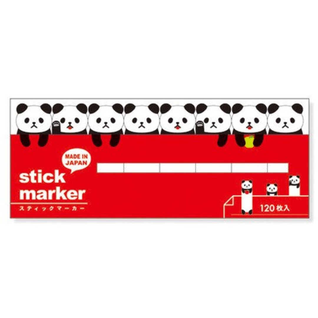 Mind Wave Sticky Marker Panda - Etsy