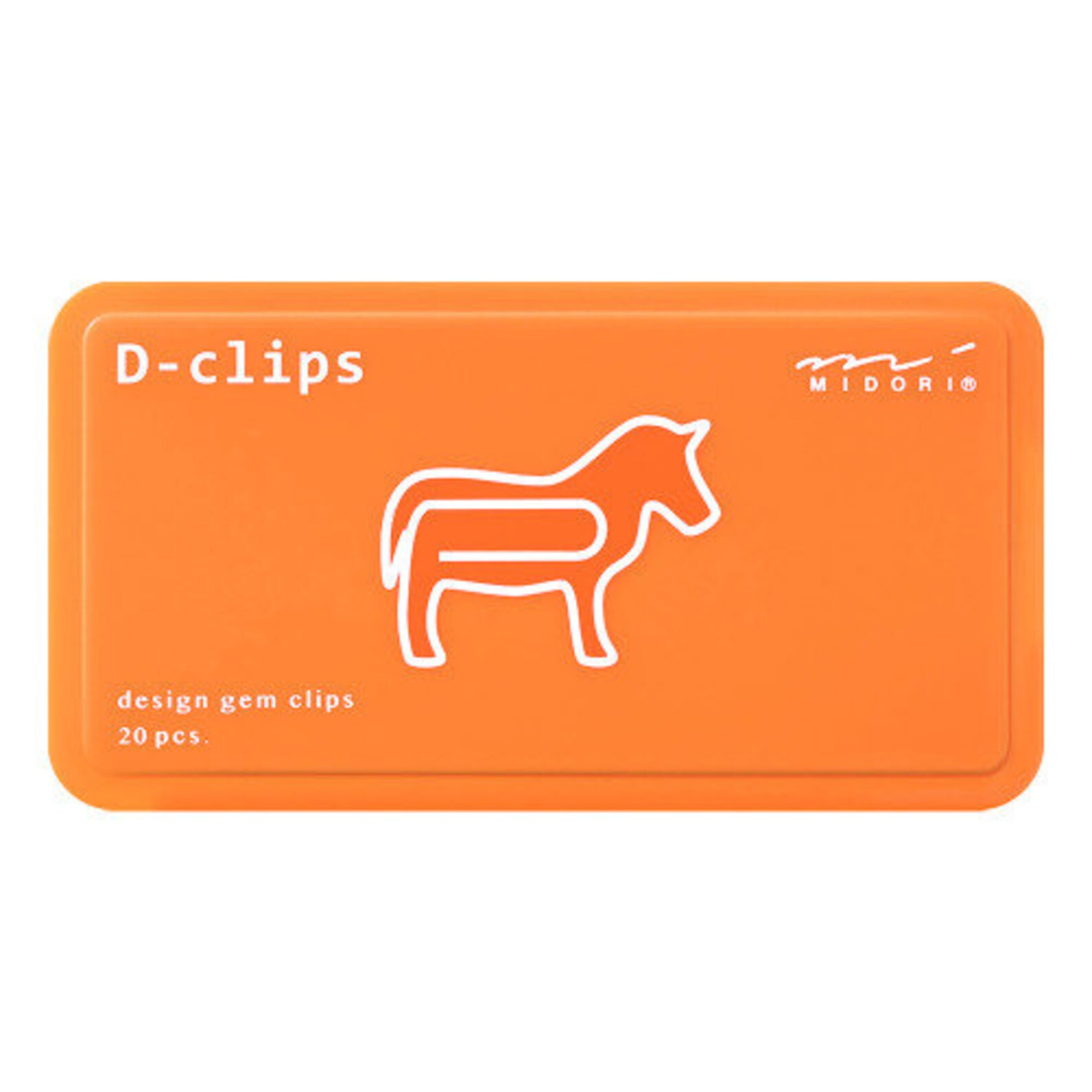 Midori D-clips Horse Animal Paper Clips - Etsy