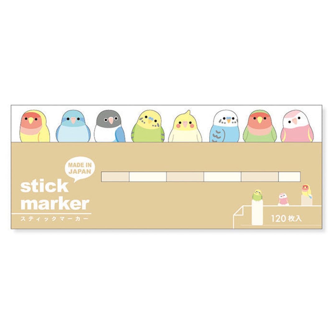 Mind Wave Sticky Marker Parakeet - Etsy
