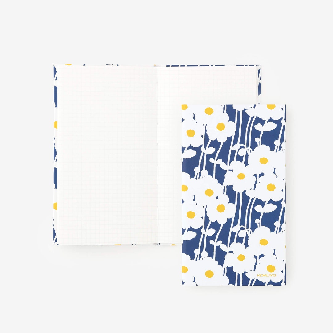 SOU.SOU X Kokuyo Notebook basking in the Sun Floral Print - Etsy
