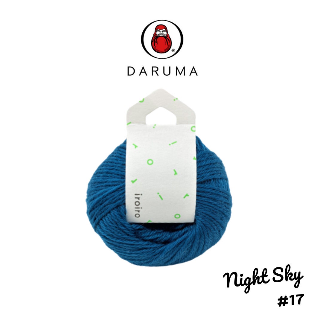 DARUMA Iroiro Yarn - Night Sky. Perfect for Making Pom Poms and Ideal for Knitting! - Etsy