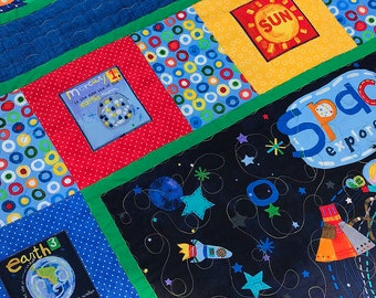 Outer space quilt | Etsy
